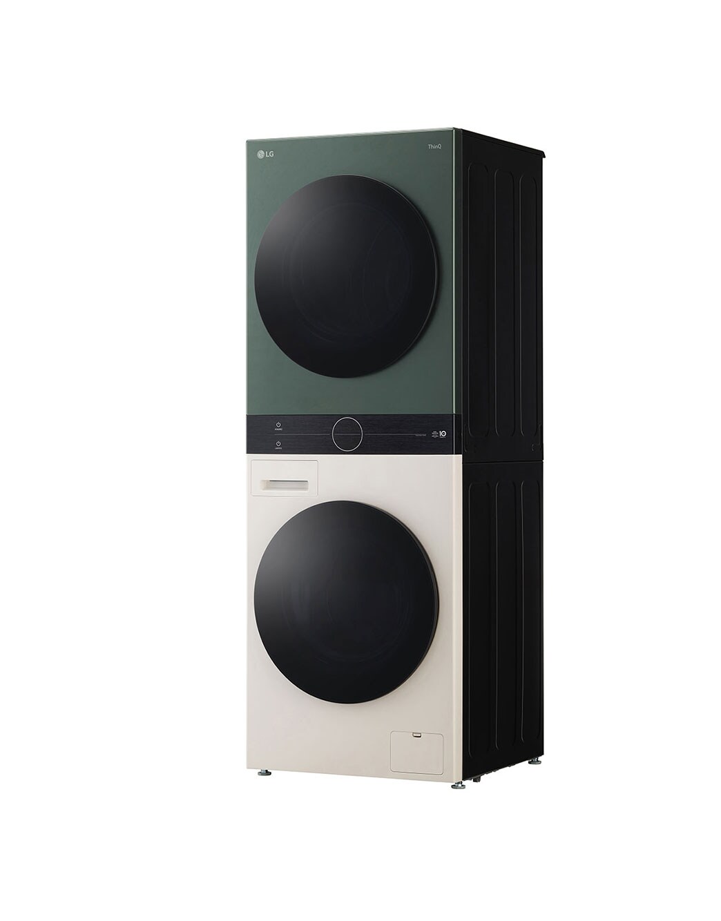 12/10kg WashTower Green/Beige WT1210NBTN1 | LG UK