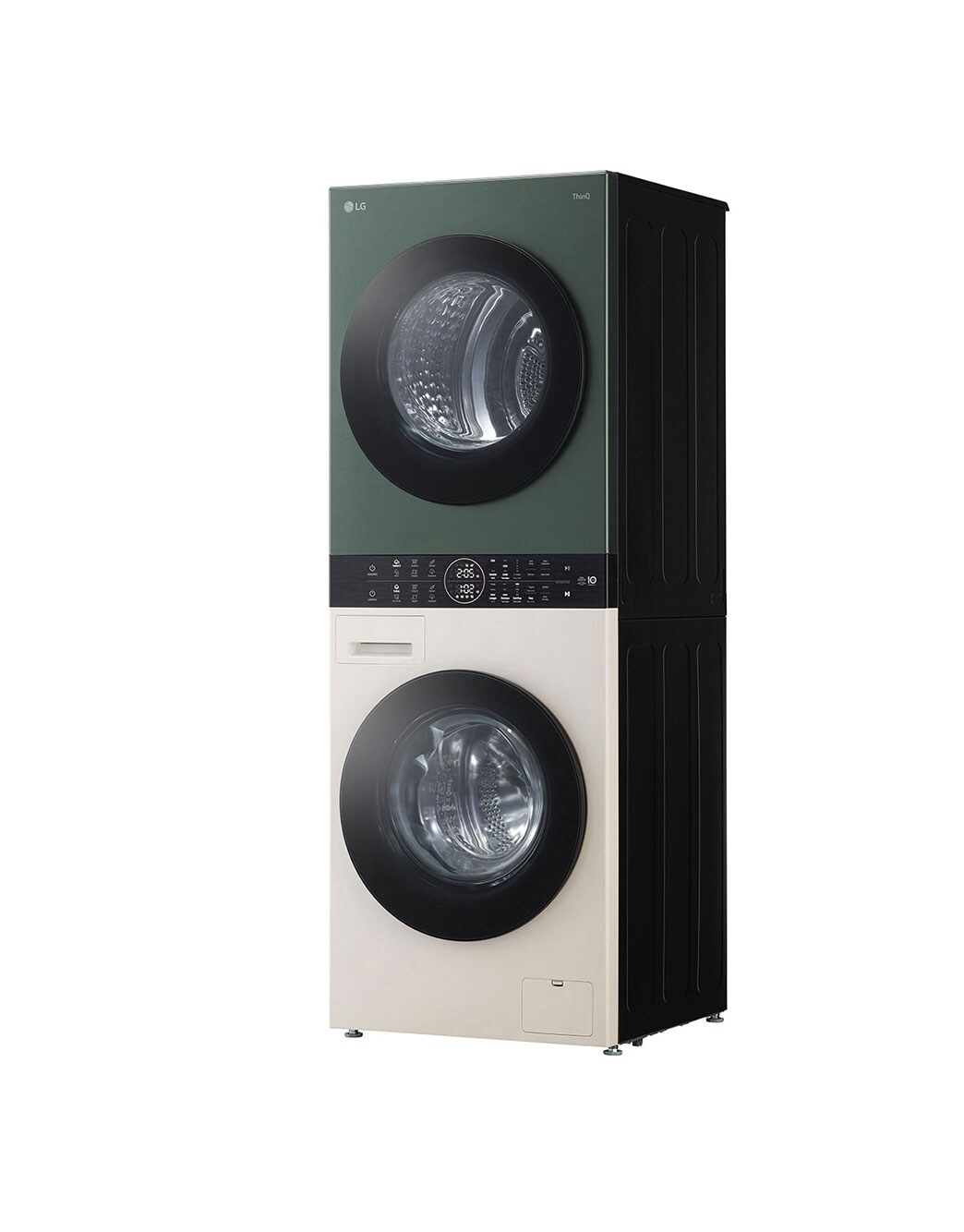 12/10kg WashTower Green/Beige WT1210NBTN1 | LG UK