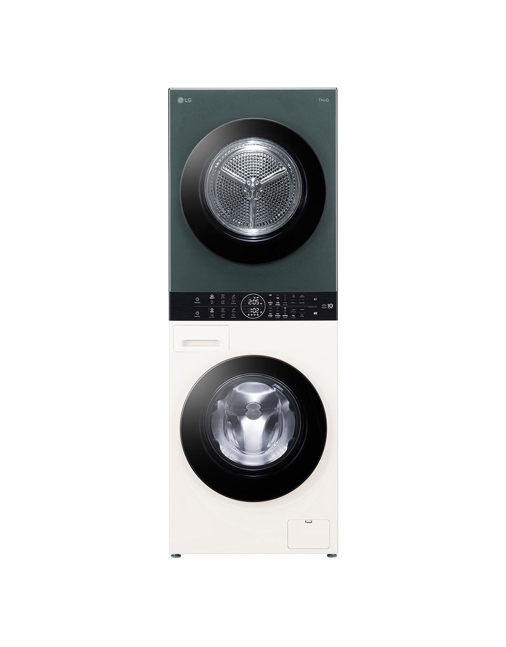 12/10kg WashTower Green/Beige WT1210NBTN1 | LG UK