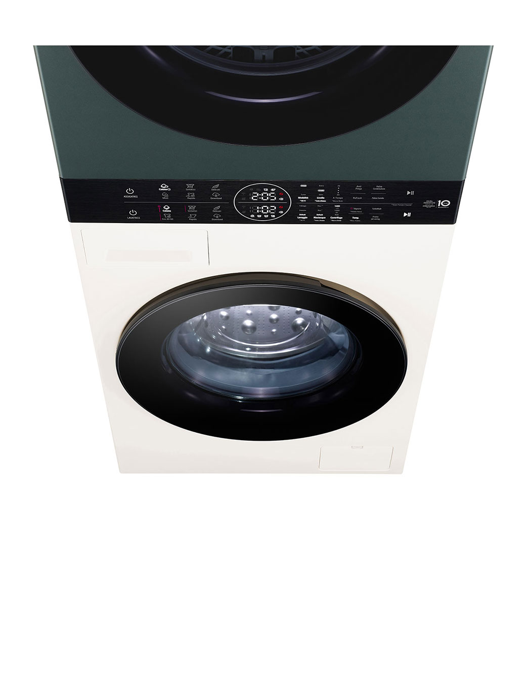 12/10kg WashTower Green/Beige WT1210NBTN1 | LG UK