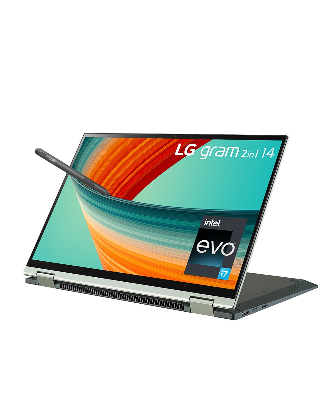 LG gram 2in1 14" 16GB Laptop - 14T90R-K.AA77A1 | LG UK