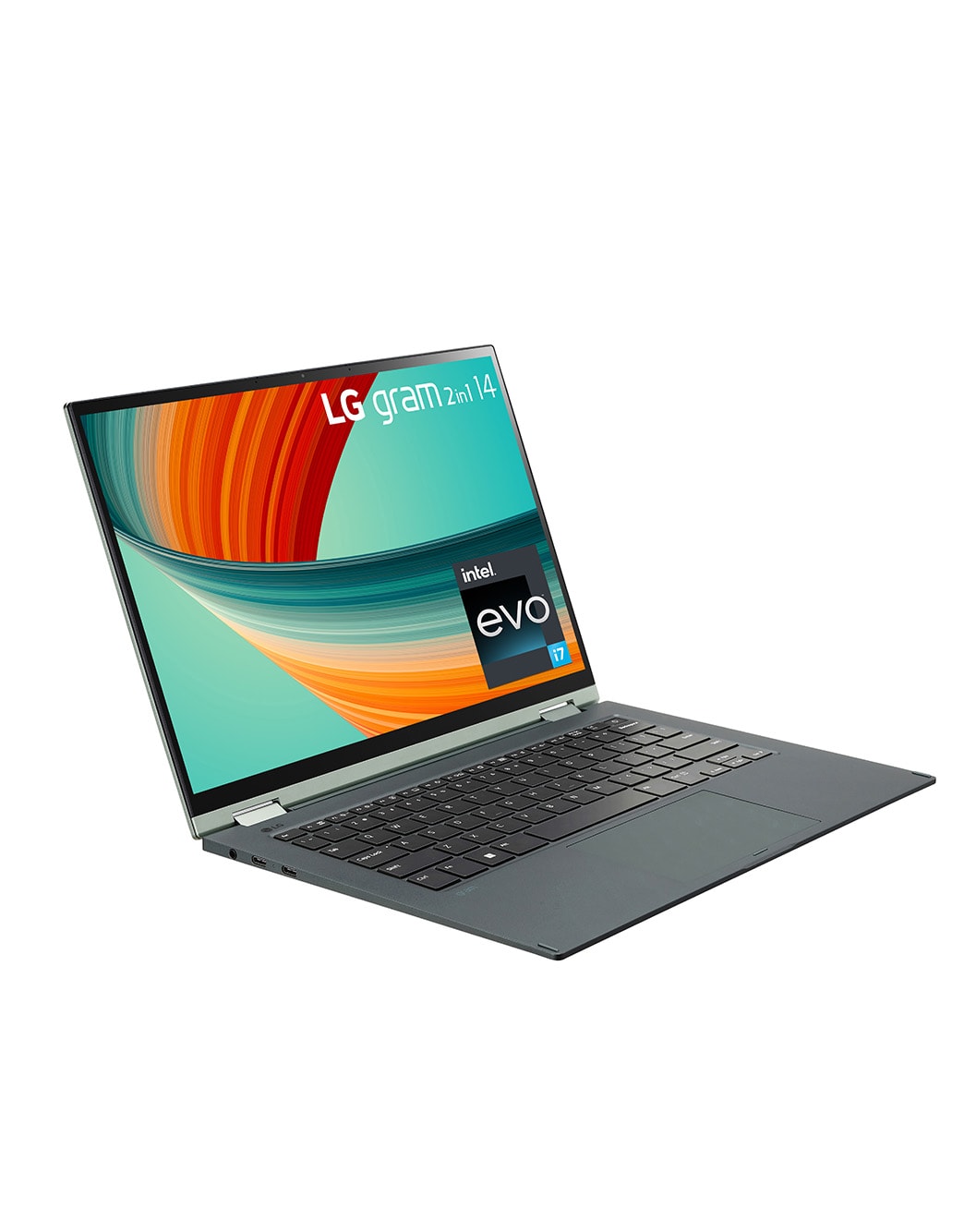 LG gram 2in1 14" 16GB Laptop - 14T90R-K.AA77A1 | LG UK