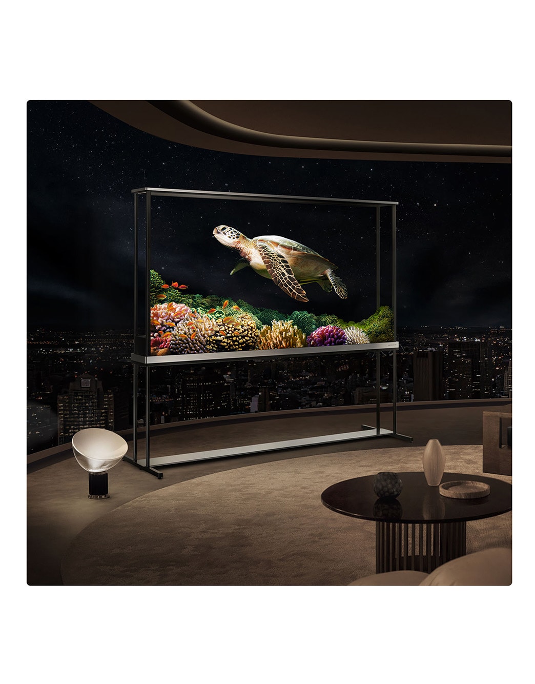 World's First Transparent & True Wireless TV LG SIGNATURE OLED T 77 ...