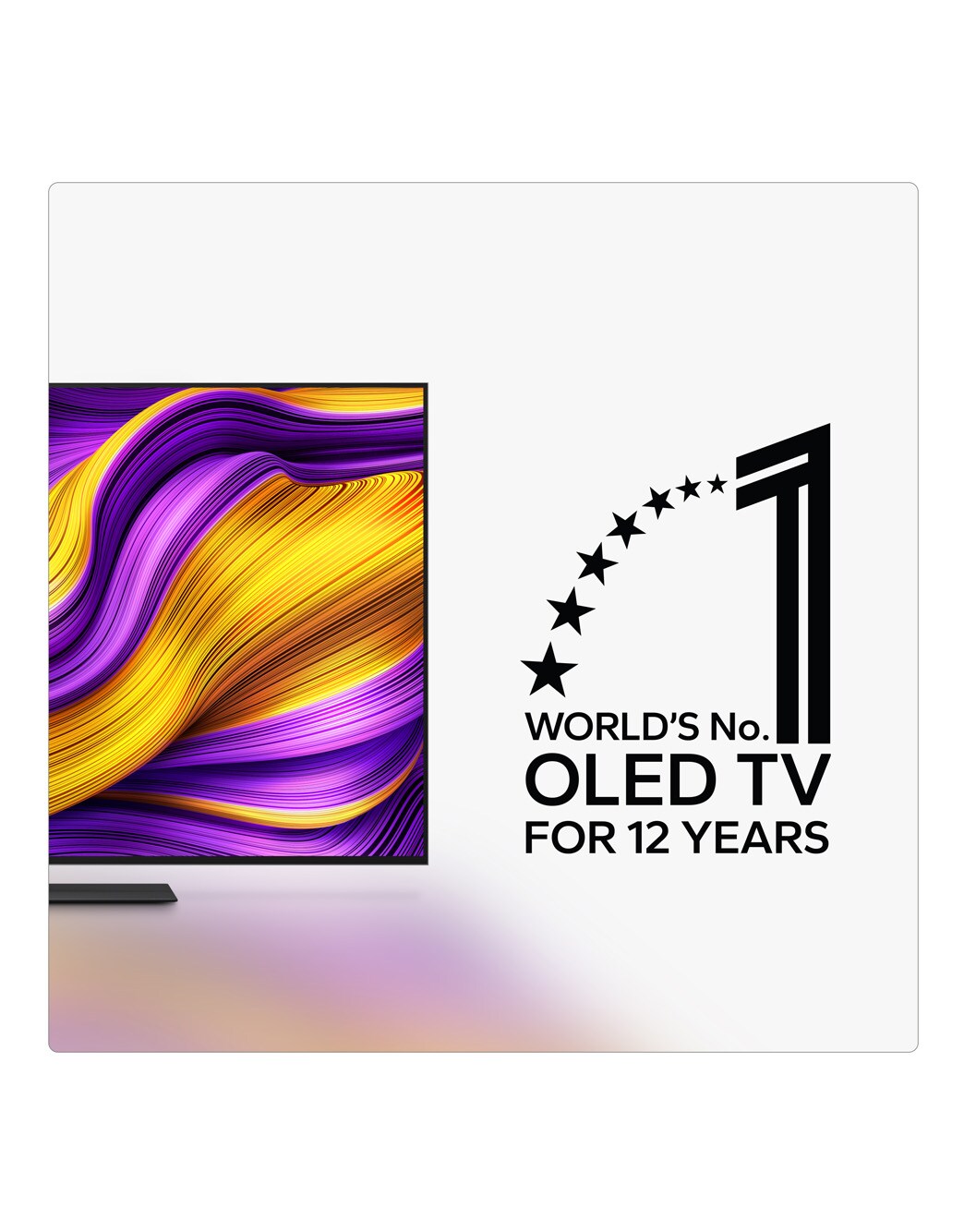 55 inch LG OLED evo AI G5 4K Smart TV 2025 - Stand version ...