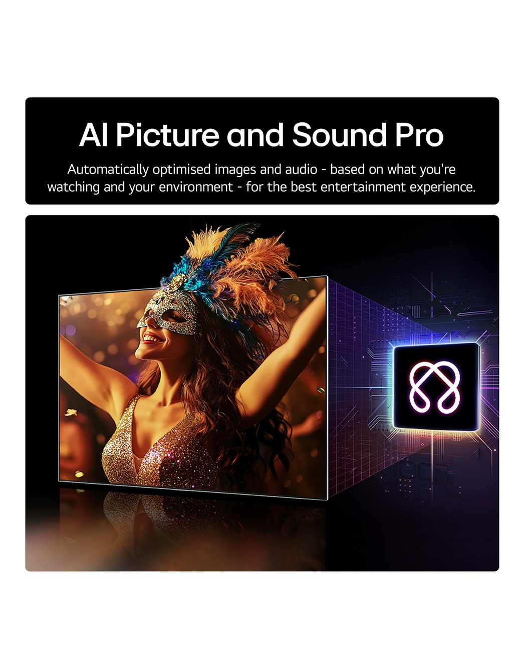 77 inch LG OLED evo AI G5 4K Smart TV 2025 - Wall mount version ...