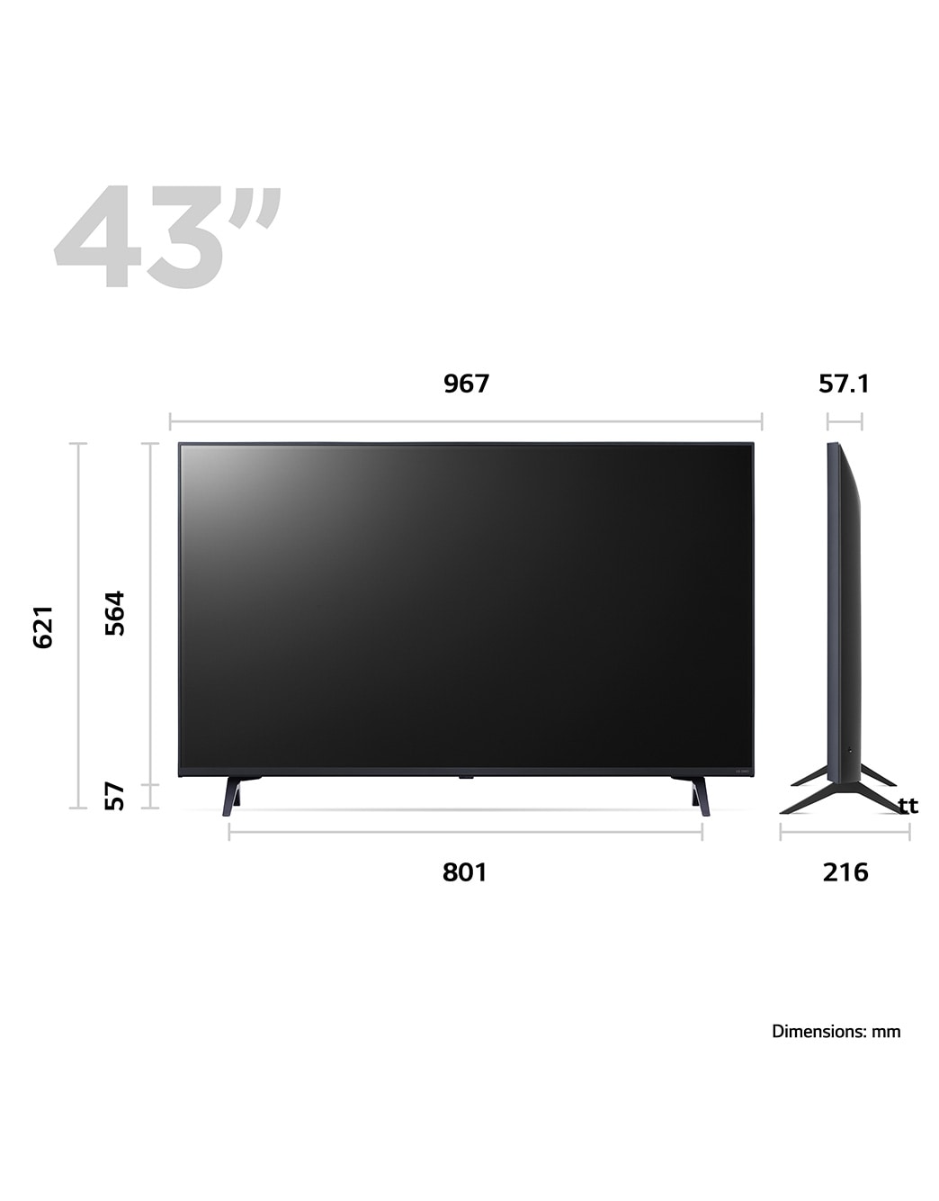 LG QNED 75 43 inch 4K Smart TV, 2024 | LG UK