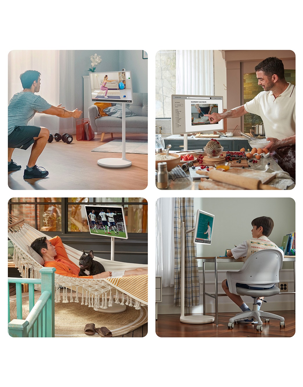 StanbyME 27" Lifestyle Touch Screen - 27ART10AKPL | LG UK