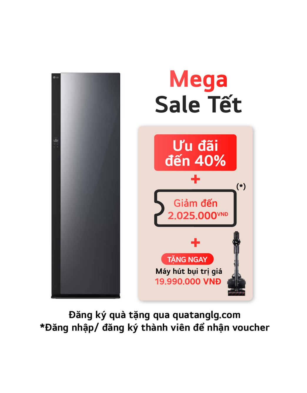 Tủ chăm sóc quần áo bằng hơi nước LG – RX5 | LG VN