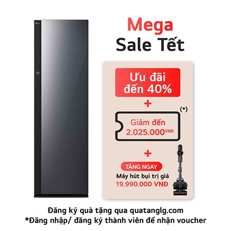 Tủ chăm sóc quần áo bằng hơi nước LG – RX5 | LG VN