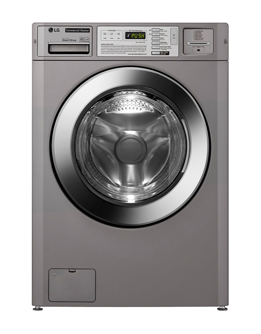 Máy giặt công nghiệp LG Giant 13 Kg Coin - DD™ Inverter CWG27MDQRS | LG VN