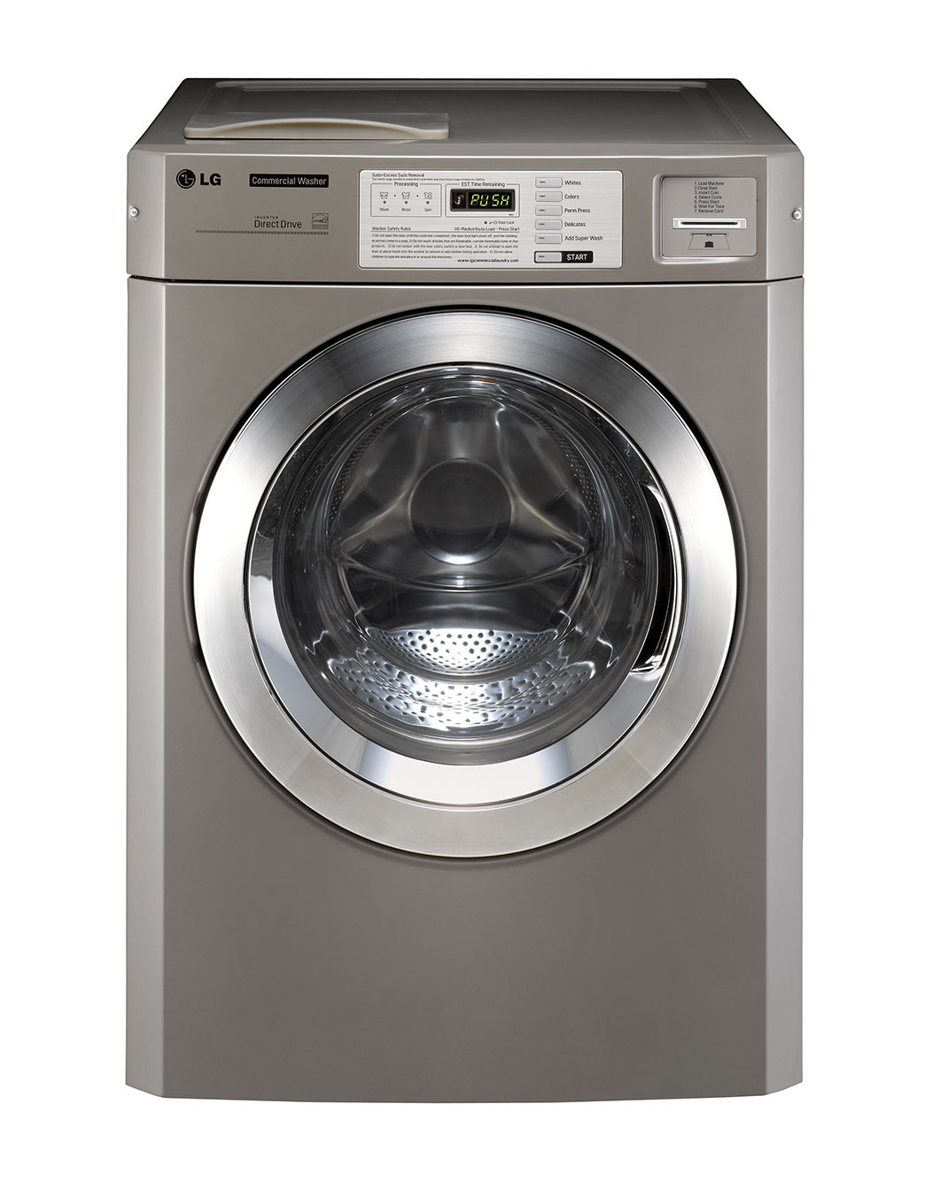 Máy giặt cho tiệm giặt 17kg LG DD™ OPL type màu bạc | LG VN