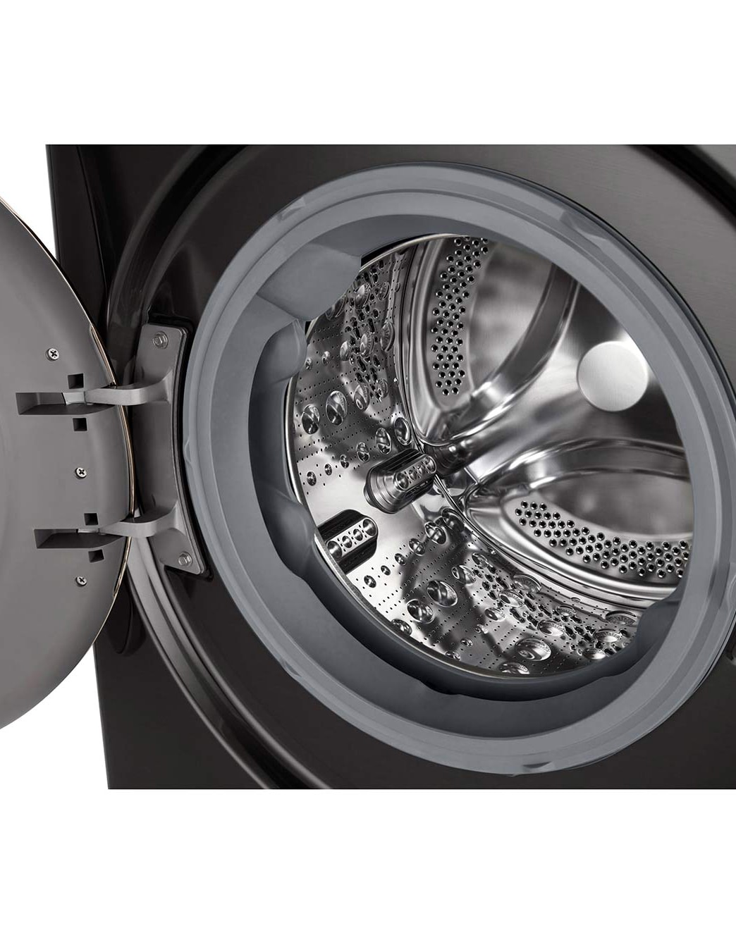 Máy giặt lồng ngang AI DD™ 12kg màu đen FV1412S3B | LG VN