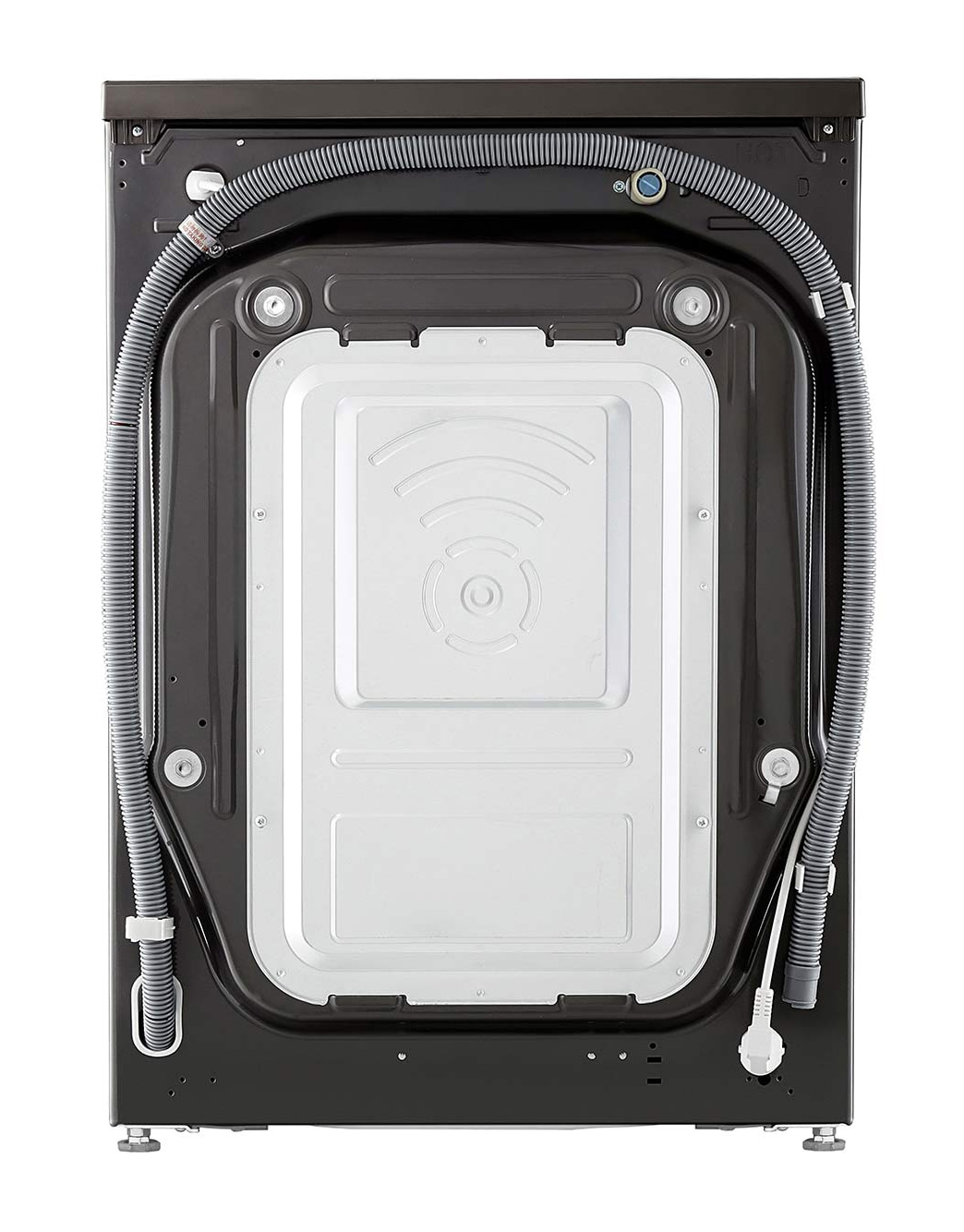 Máy giặt lồng ngang AI DD™ 12kg màu đen FV1412S3B | LG VN