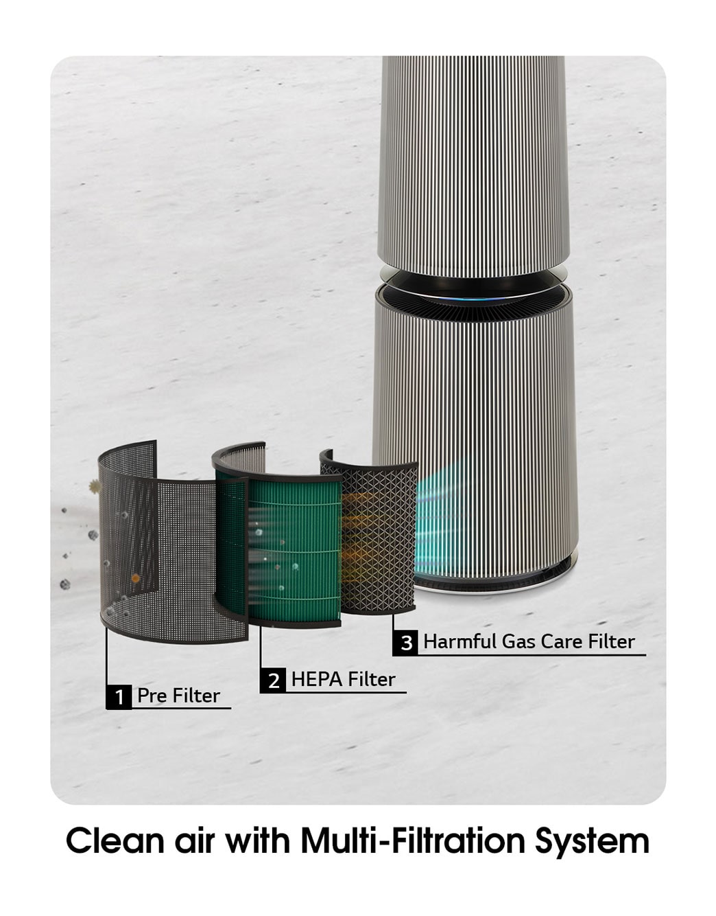 Máy lọc không khí PuriCare360 Alpha PET AS10GDBY0 | LG Việt Nam