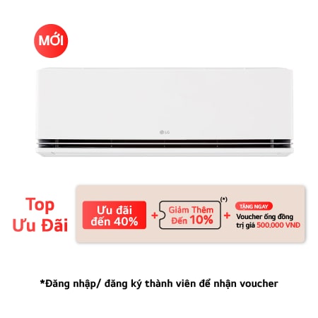Điều hòa LG DUALCOOL™Inverter AI Air 1 chiều 9.000 BTU (1HP) IDC09M1 | LG VN
