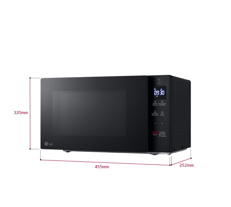 Lò Vi Sóng LG NeoChef™ 20l màu Đen MS2032GAS - MS2032GAS | LG VN