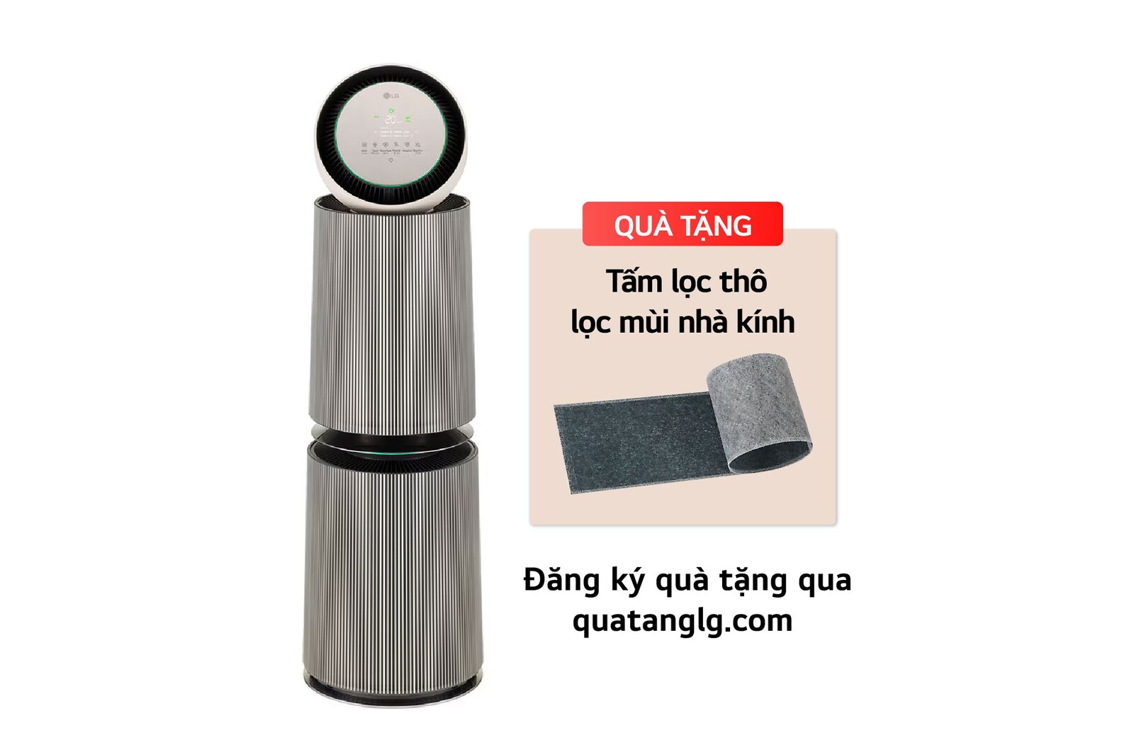 Máy lọc không khí PuriCare360 Alpha PET AS10GDBY0 | LG VN