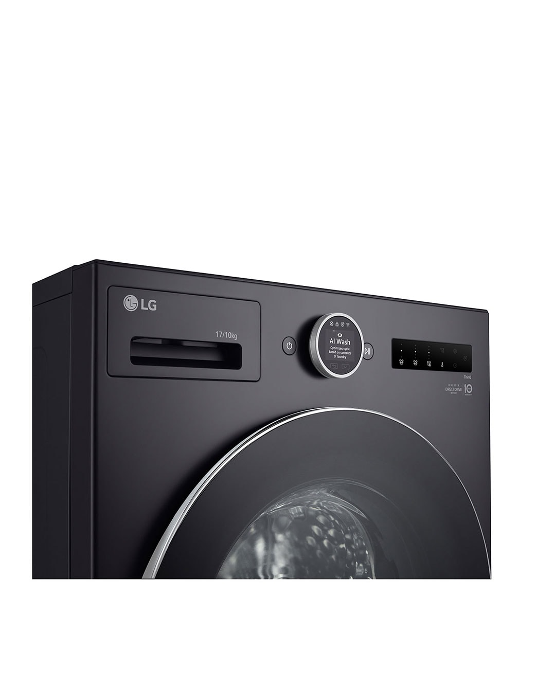 Máy giặt sấy lồng ngang LG AI DD™ 2.0 17kg F2517RNTG | LG VN