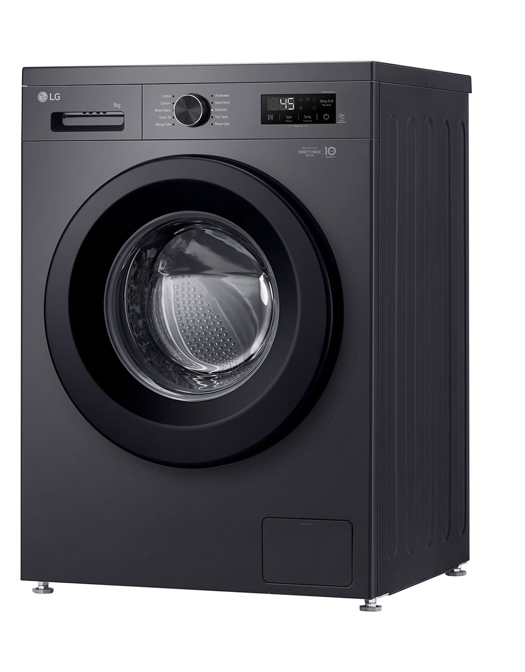 9kg Washing Machine in Middle Black - F2Y1VYP6J | LG South Africa