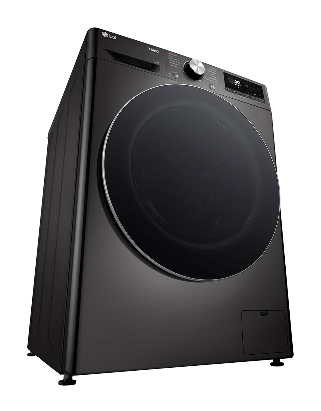13Kg Washer with AI DD™ & Steam+™ Black - F4Y9LWP2ZB | LG ZA