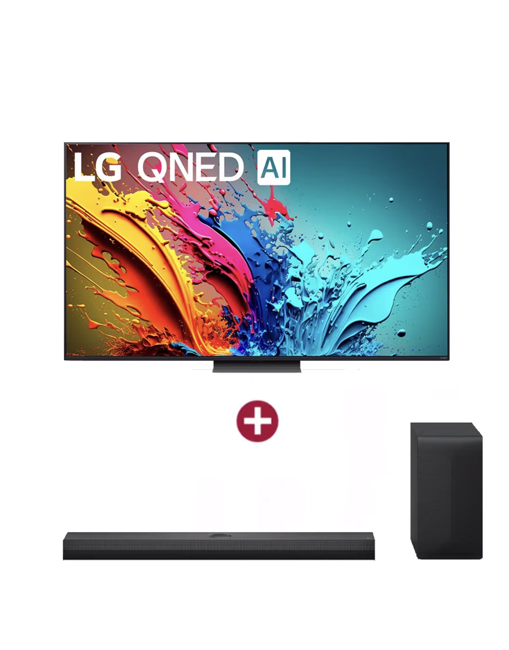 75 Inch LG QNED QNED86 4K Smart TV & S70TY Soundbar - 75QNED86T6A.S70TY ...
