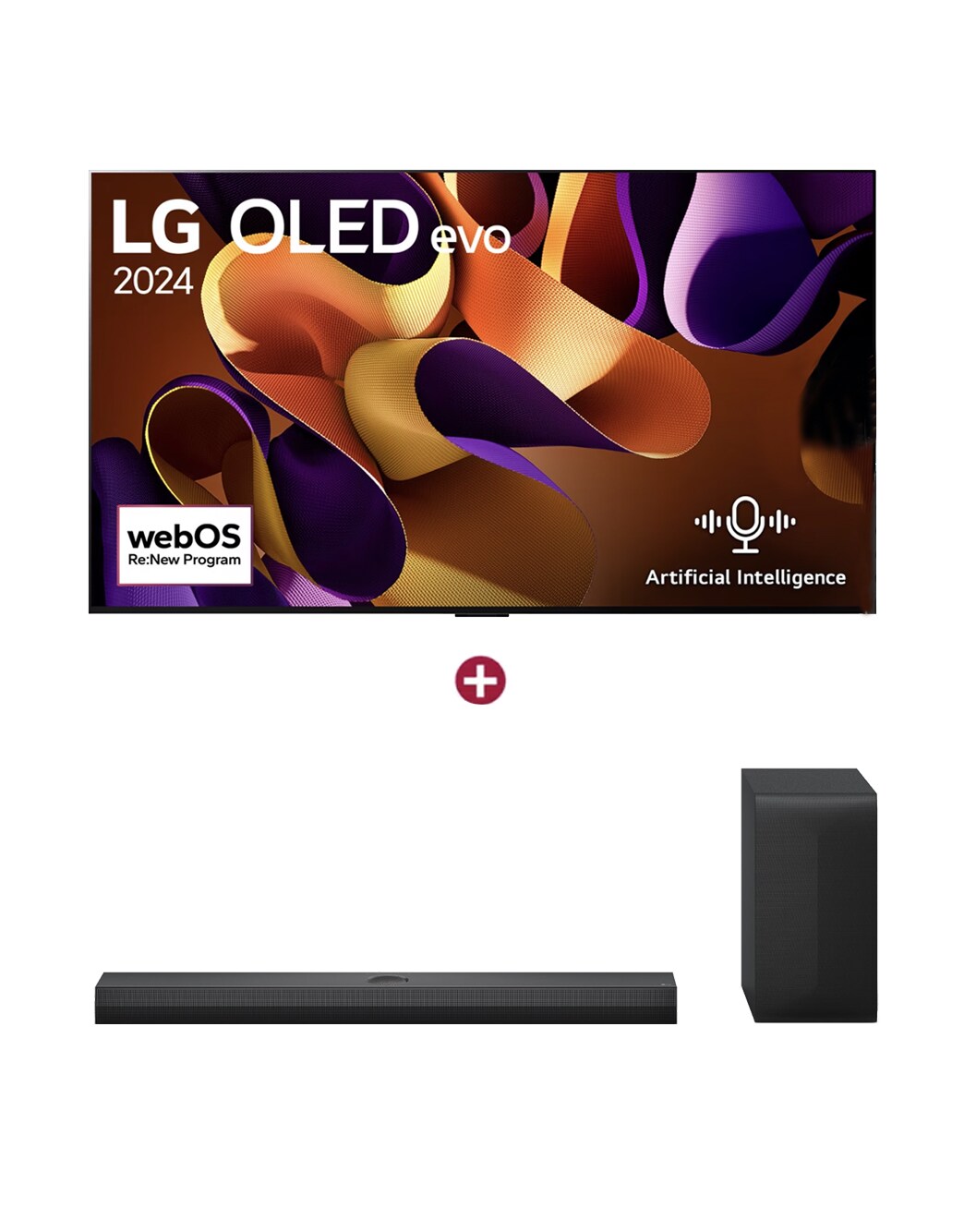 77 Inch LG OLED evo G4 4K Smart TV and S70TY Soundbar - OLED77G46LA ...