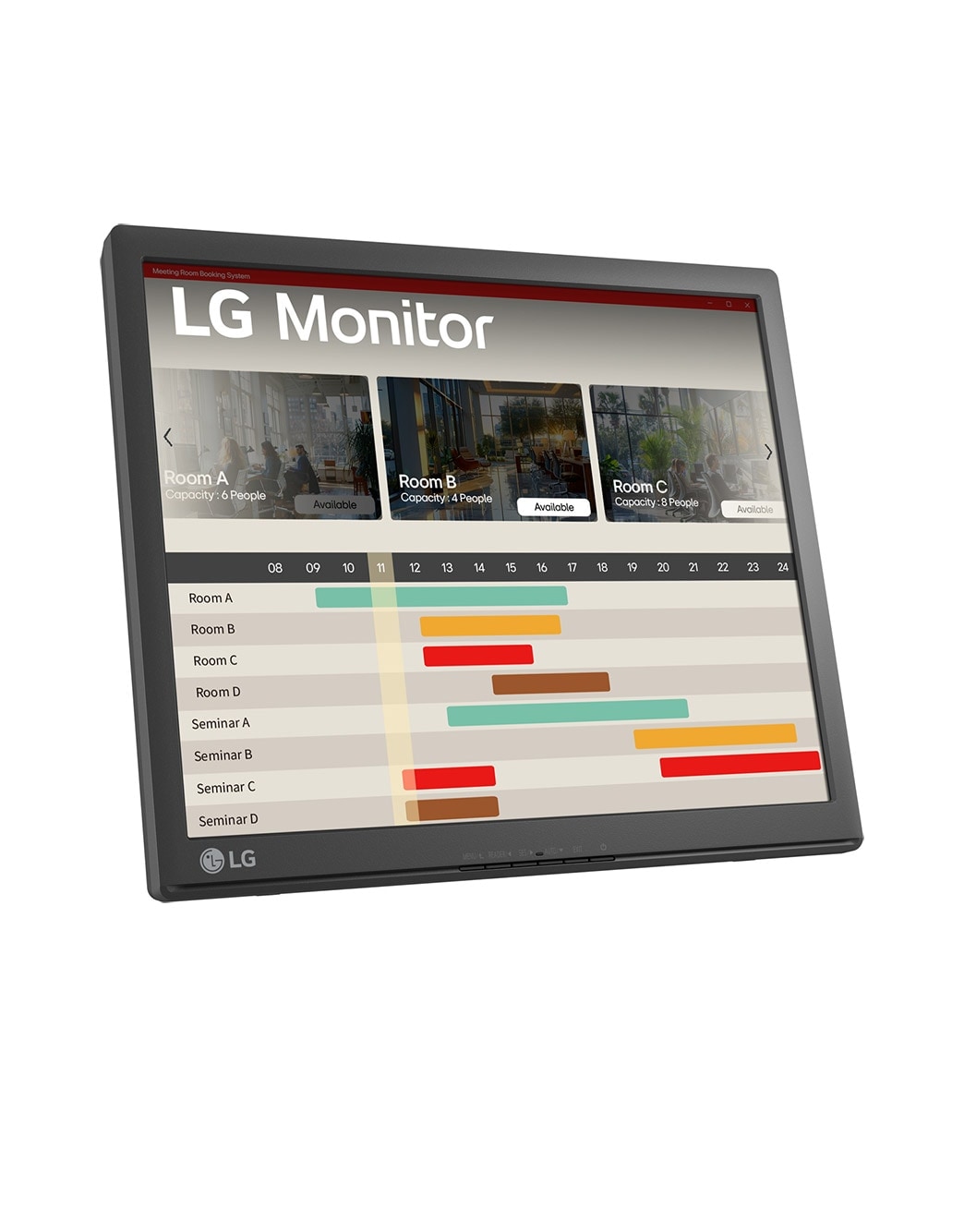 LG 17" SXGA Single Touch Monitor - 17BR30T-B | LG ZA
