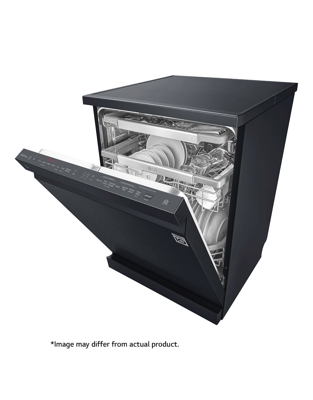 14 Place QuadWash™ Dishwasher |TrueSteam™ - DFB325HM | LG South Africa