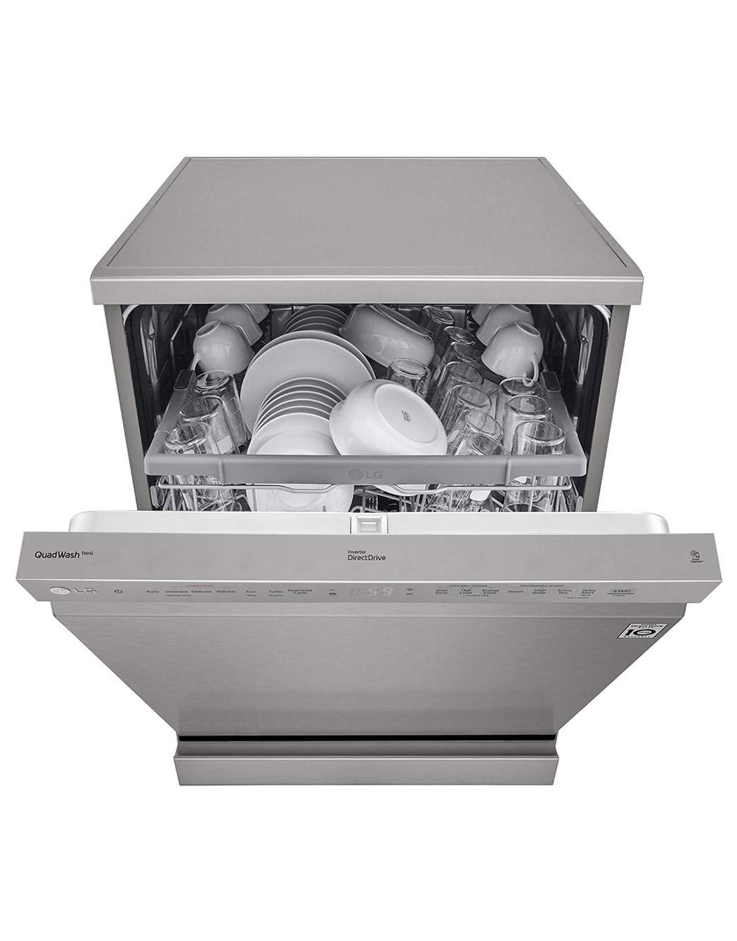 14 Place QuadWash™ Dishwasher |TrueSteam™ - DFC532FP | LG ZA