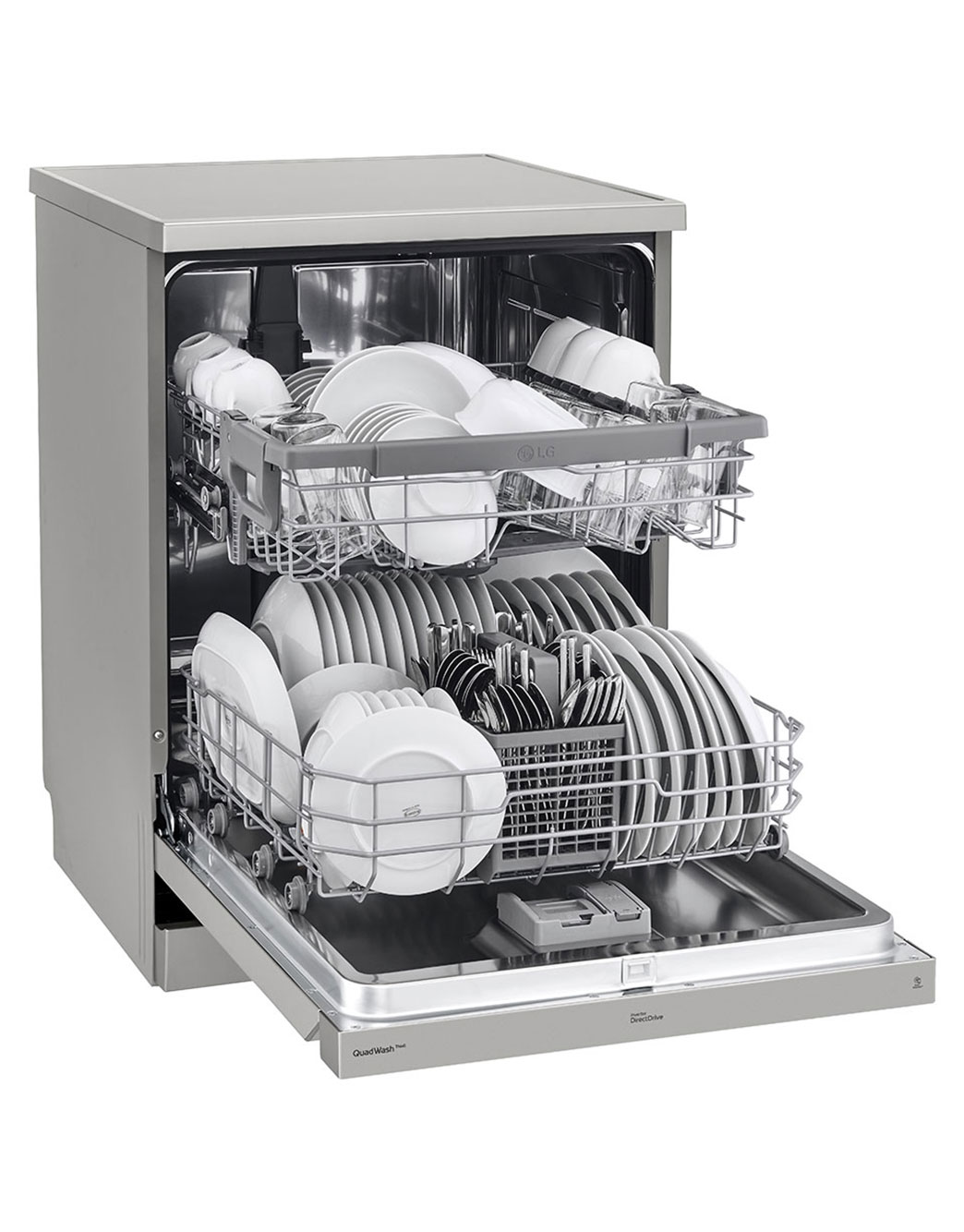 14 Place QuadWash™ Dishwasher |TrueSteam™ - DFC532FP | LG ZA