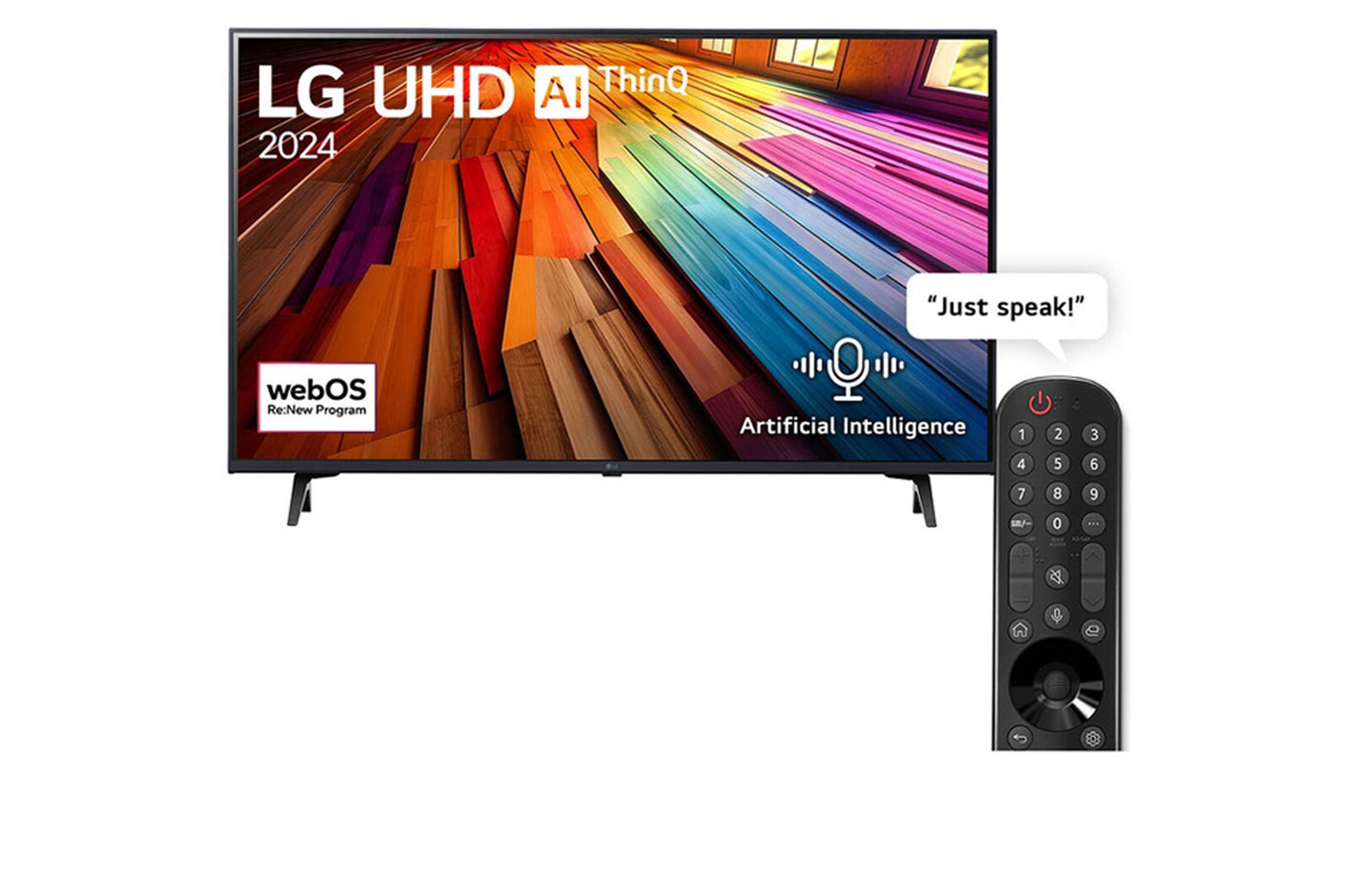 75 Inch LG UHD UT80 4K and 43 Inch LG UHD UT80 4K Smart TV Bundle ...