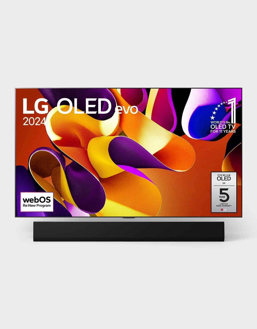 77 Inch LG OLED evo G4 4K Smart TV AI Magic remote Dolby Vision webOS24 ...