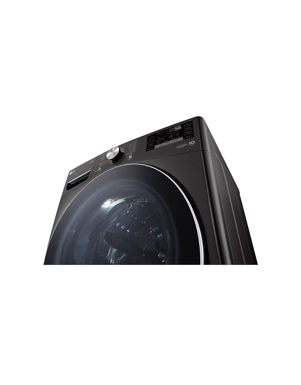 21kg Washer with AI DD™ & Steam in Black - F0P2CYV2E | LG ZA