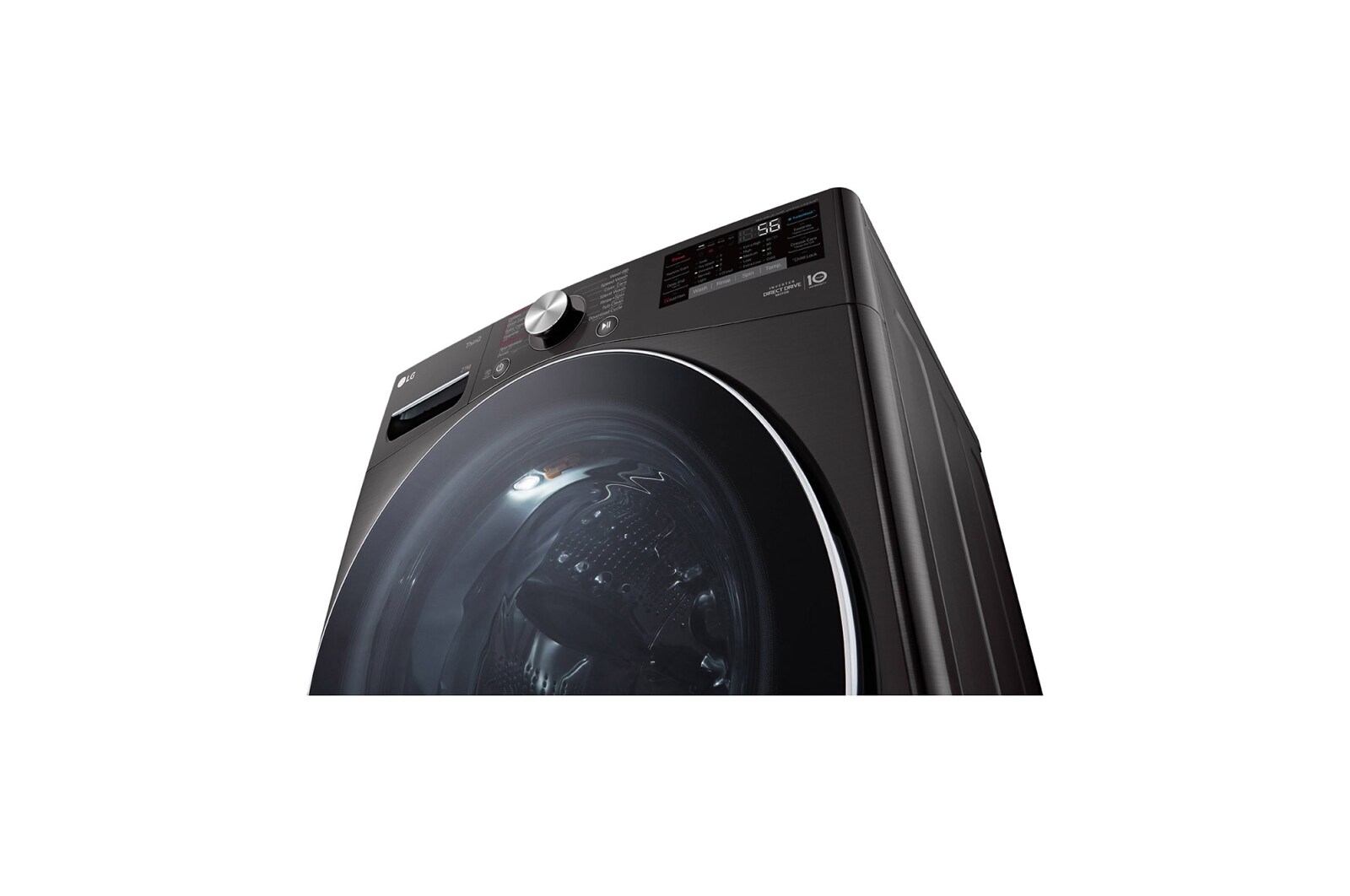 21kg Front Loader Washer with AI DD™ & Steam in Black Finish ...