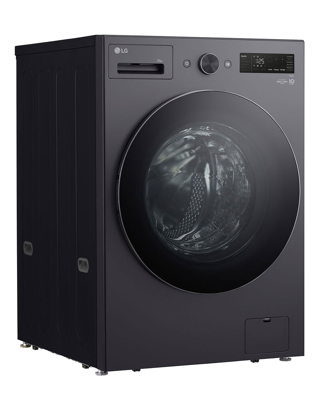 20kg Front Loader Washing Machine in Essence Graphite Finish | LG South ...
