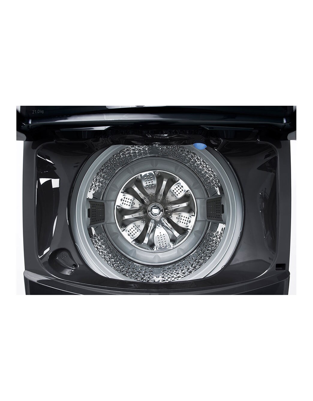 21kg Top Loader with AI DD™ in Black - T21H7EHHSTP | LG ZA