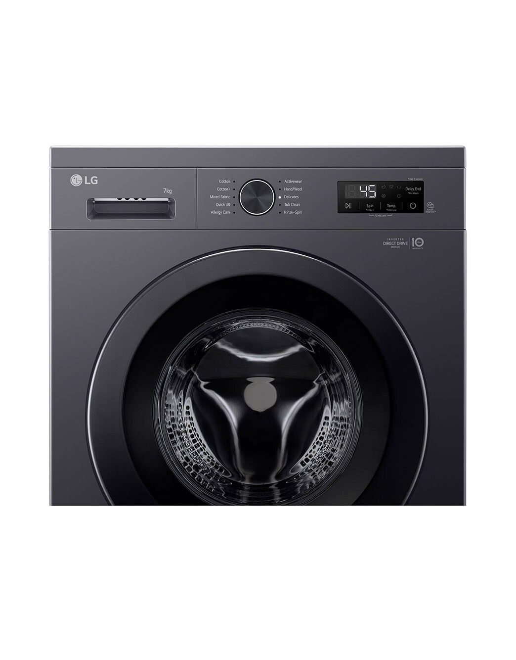 7kg Washing Machine in Middle Black - F2Y1HYP6J | LG ZA