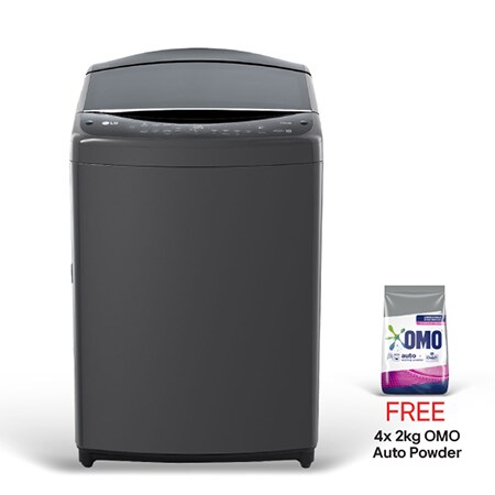 24kg Top Loader with AI DD™ & TurboWash3D™ in Black Finish ...