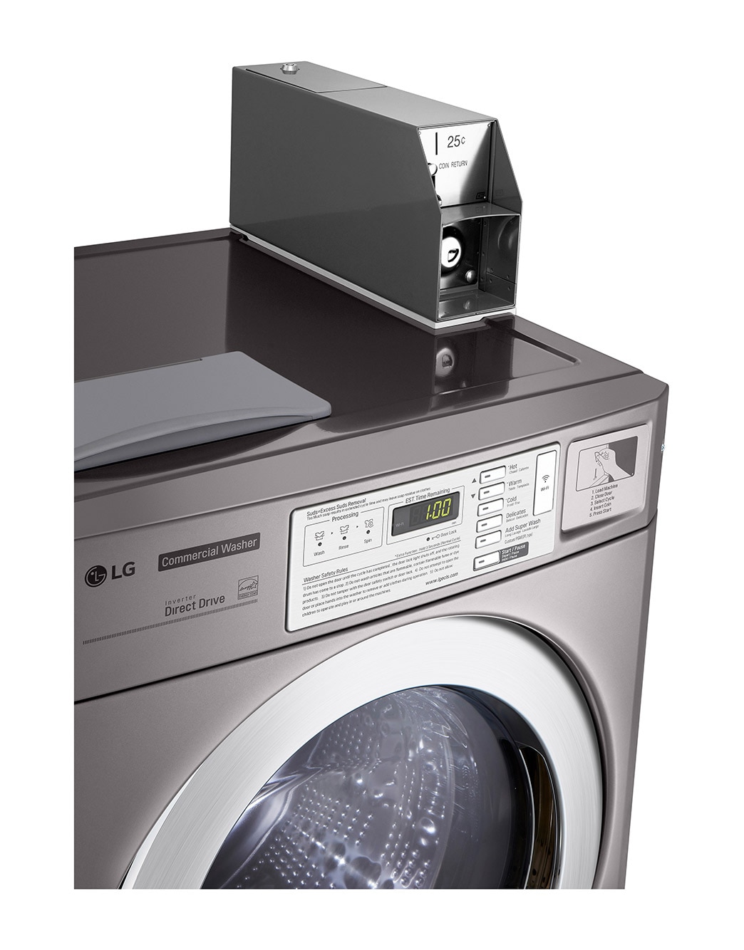 Buy 3.7 CU FT Standard Capacity Washer - CWG27MDOHS | LG India Business