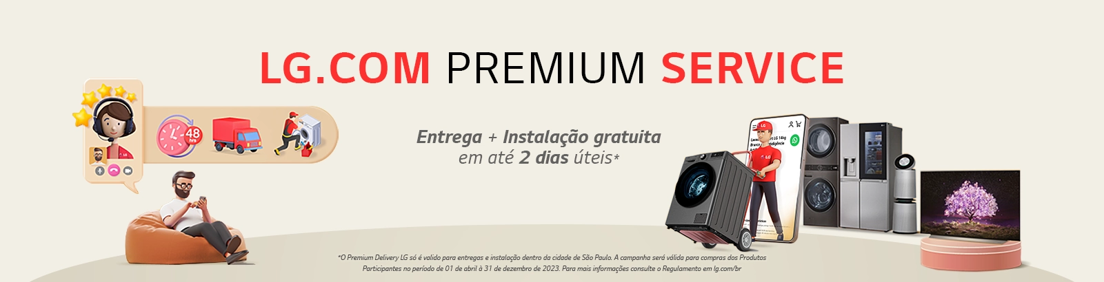 Serviços Premium | LG Brasil
