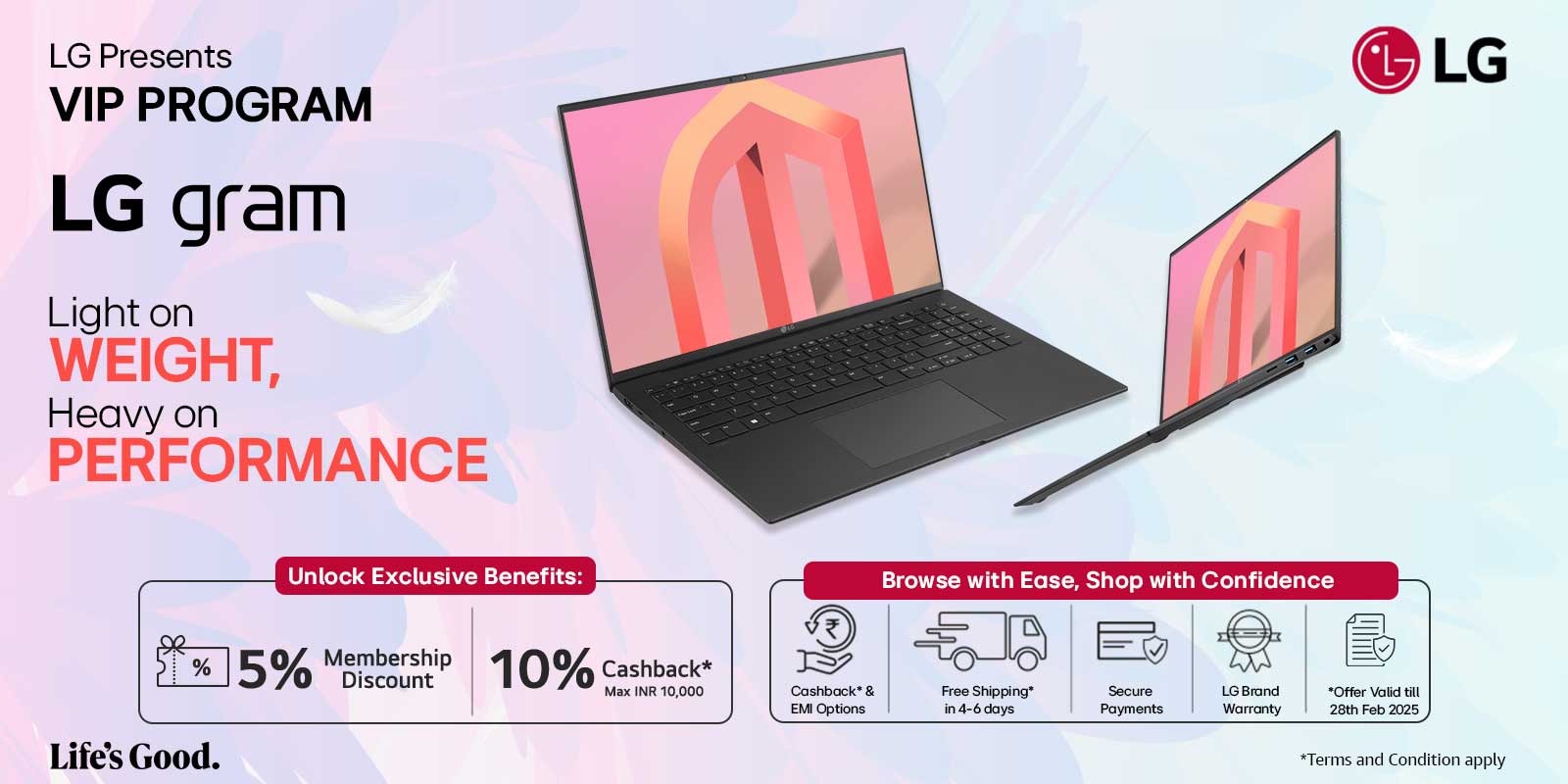 LG VIP Program Sales for LG GRAM | LG IN