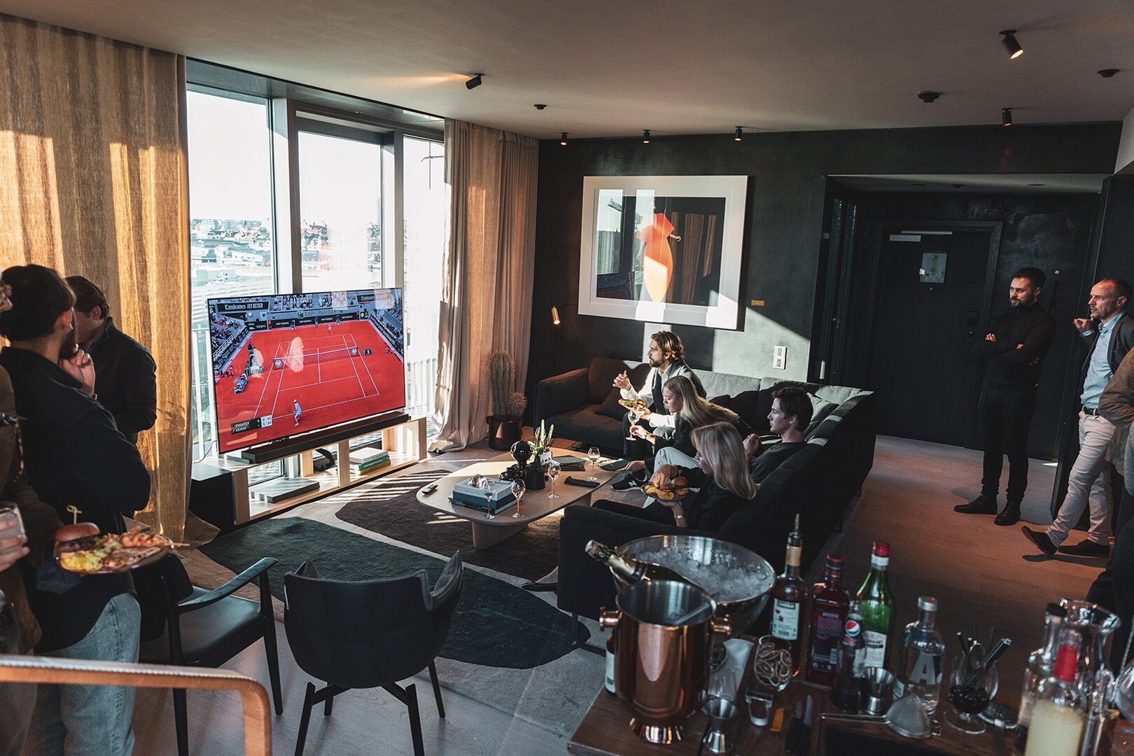 LG SIGNATURE - Franska Öppna tennisfinalen i LG SIGNATURE Suite | LG ...
