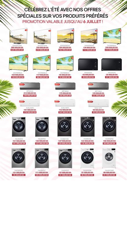 Promotions LG | LG Algérie