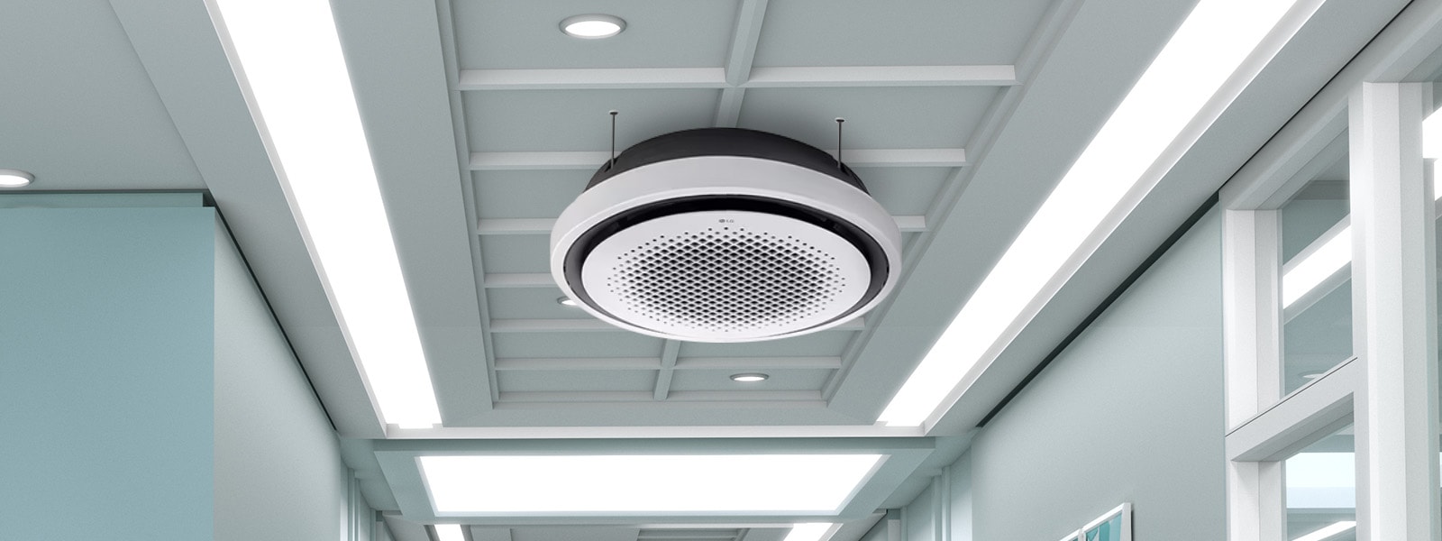 What is a Single Split Round-Cassette Air Conditioner | LG East Africa ...