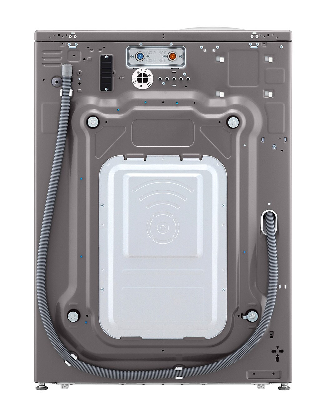 LG Titan-C Max Washer (Heater): 5.2 cu.ft Large Capacity Frontload ...