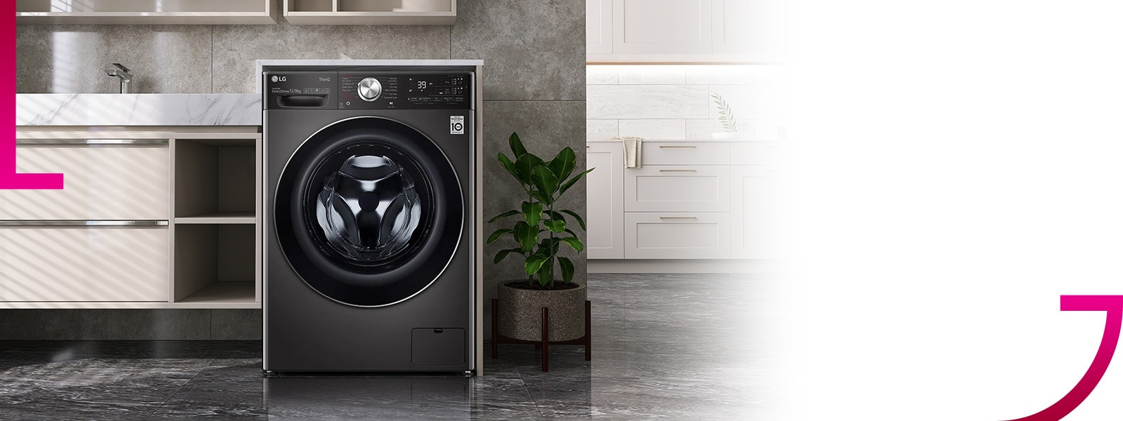 Front Load Washer & Dryer Combo | LG East Africa