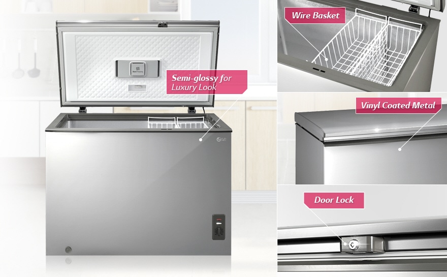 LG 350L Freezer: Reliable Storage - GR-K45DSLBC | LG E.A.