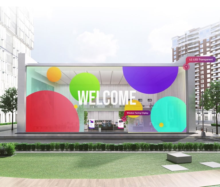 LG Color Transparent LED Film 14m With Self-adhesive | LG Eeast Africa