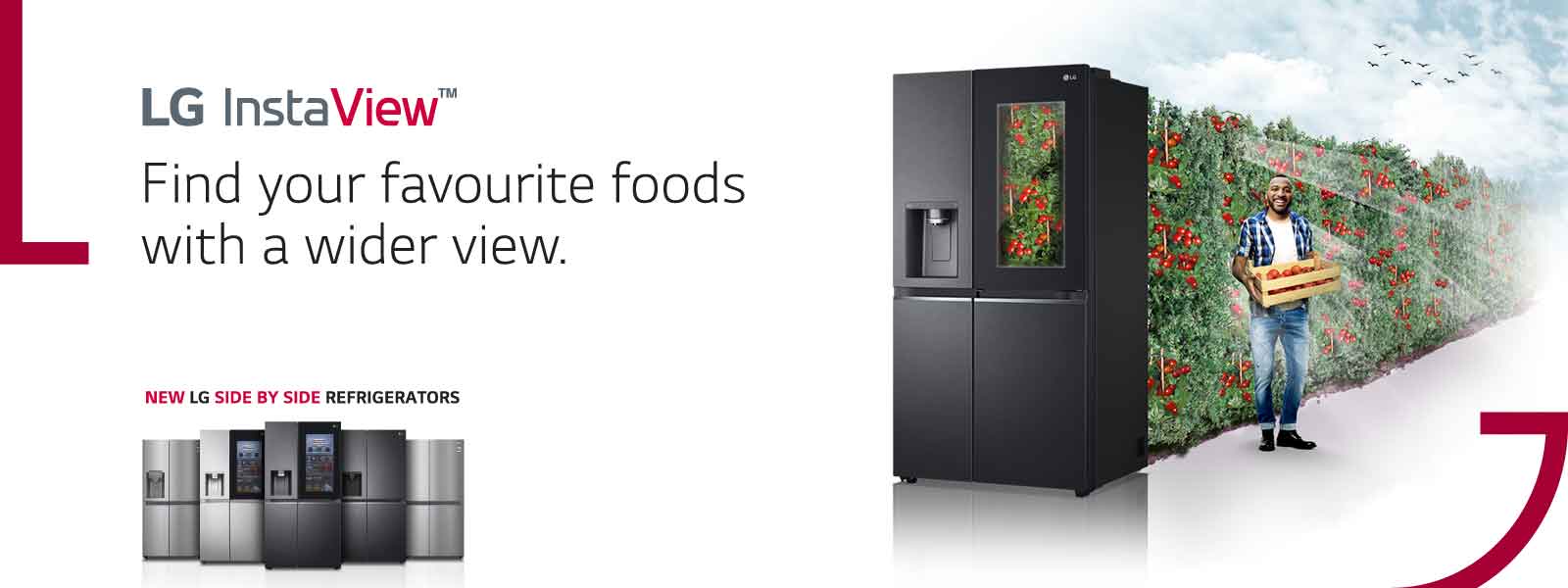 Refrigerators - The Perfect Fit for Your Kitchen | LG East Africa