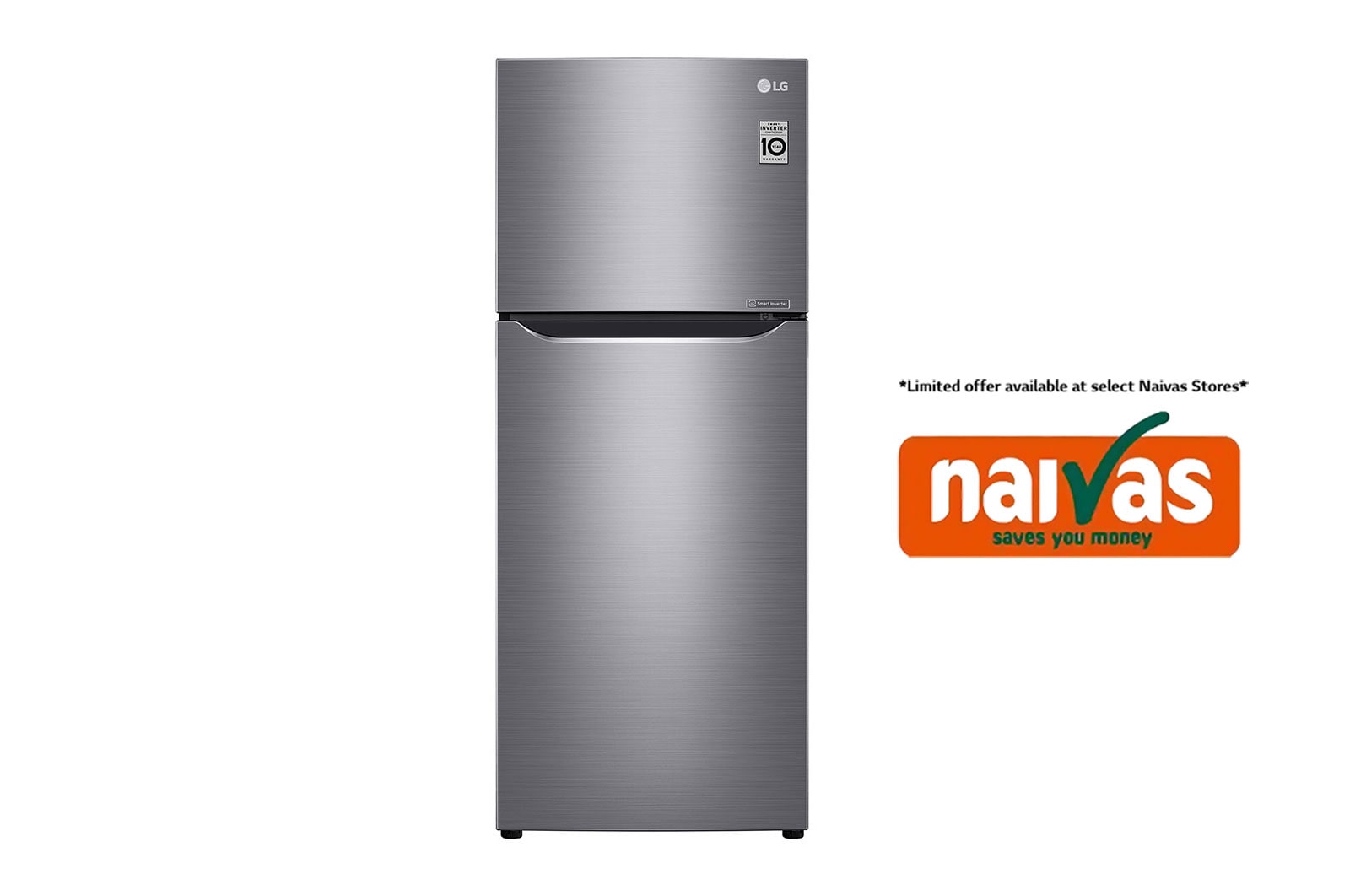 LG 234L Top Freezer Refrigerator - GL-C252SLBB | LG E.A.